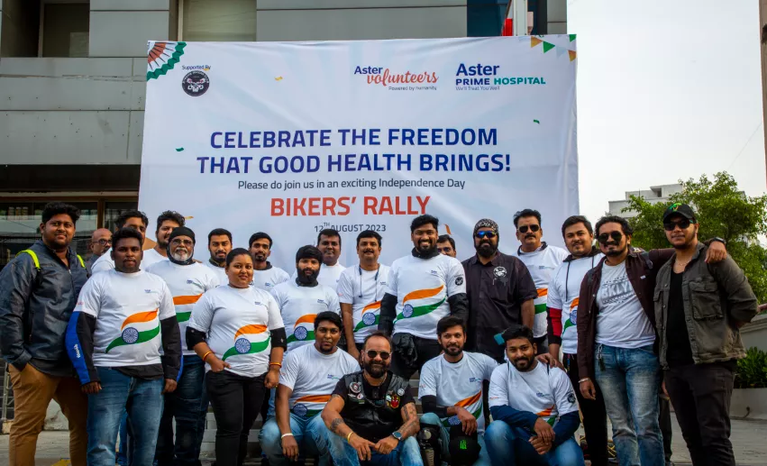 Independence Day Bike Rally Promotes Healthy Living | Aster Prime